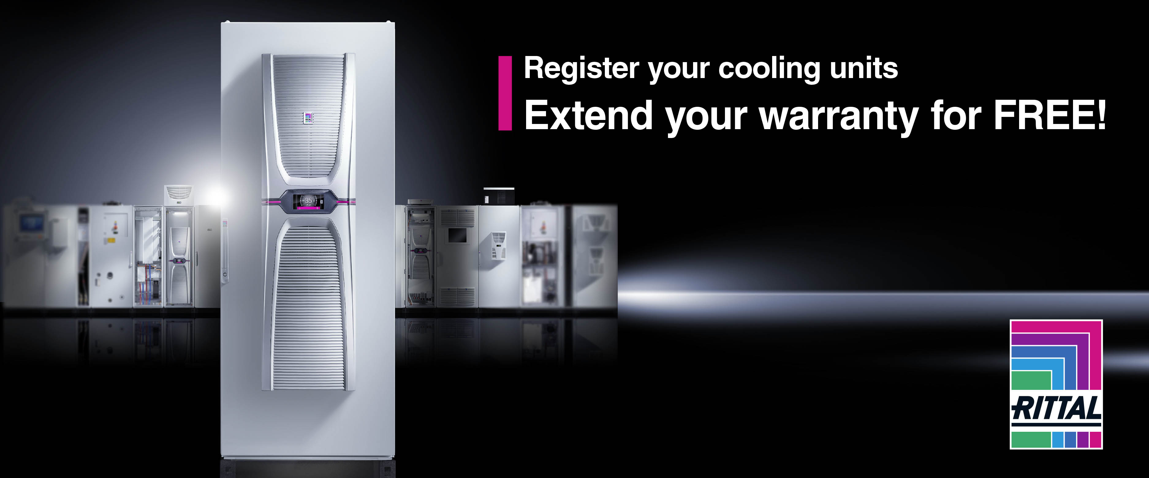 Register your Rittal cooling units